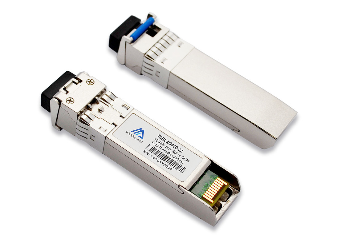 SFP-10G-BX-60U 10G SFP BD 60km TX1270nm/RX1330nm LC transceiver modules