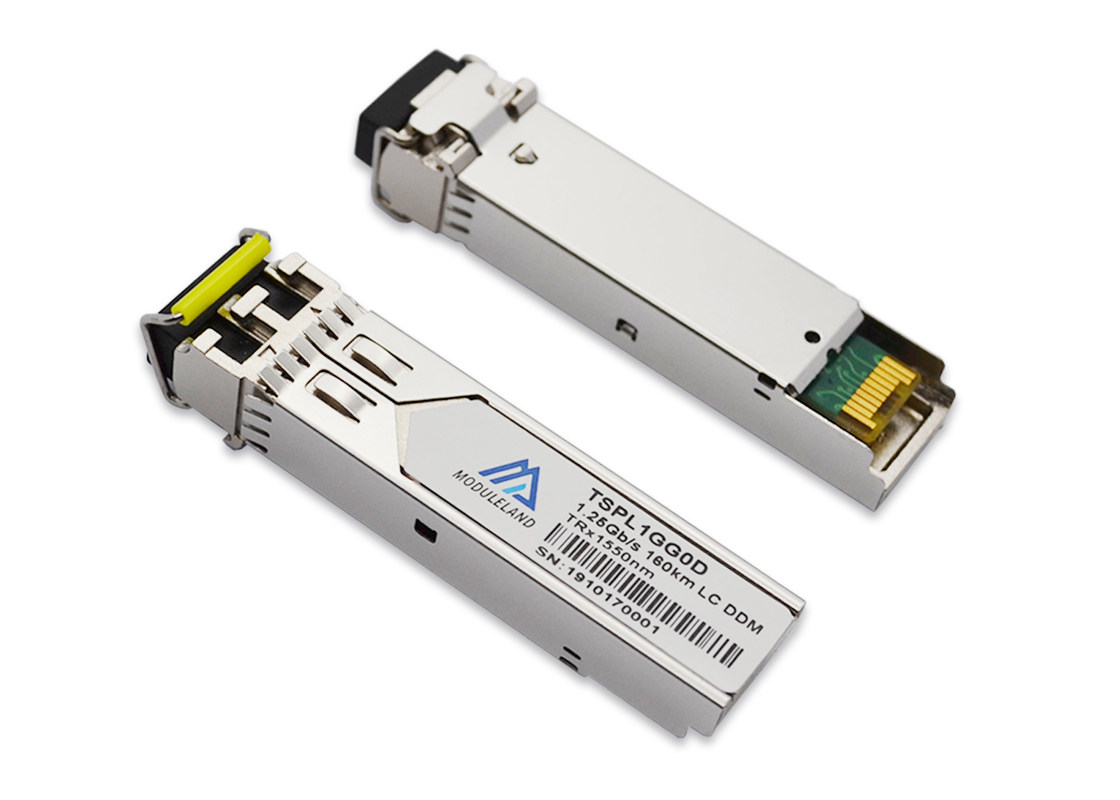 Duplex LC SFP Duplex Module 120km 1550nm 1.25G 1000Base-EZX 3.3V Power ...